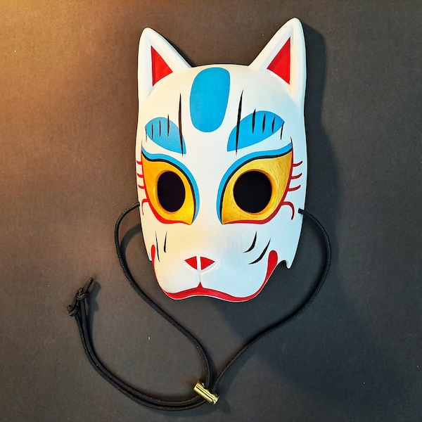 Japanese Kitsune Mask - Etsy