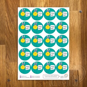 Easter Chick Gift Tags, Printable - Instant Download - Etsy