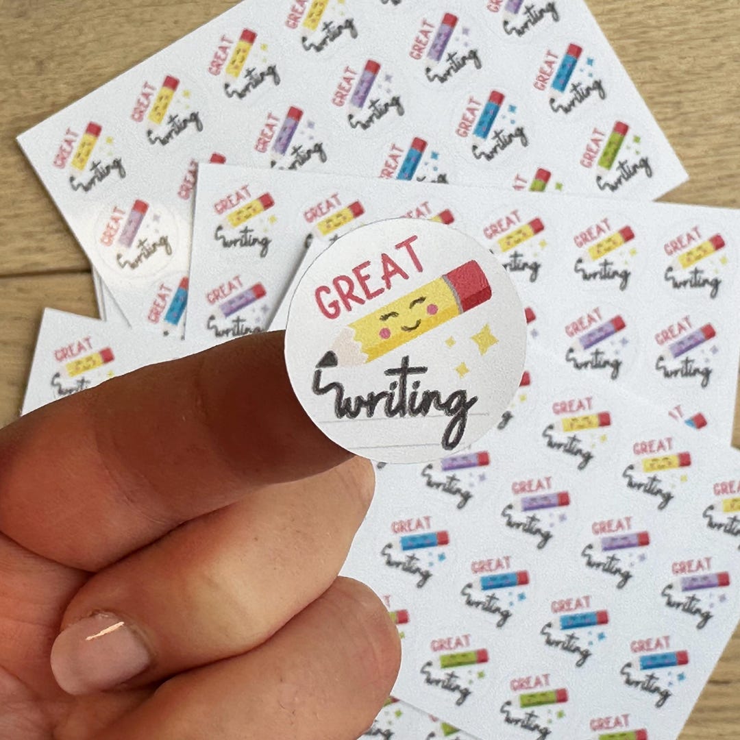 Teacher Stickers for Praising and Motivating Children With Their ...
