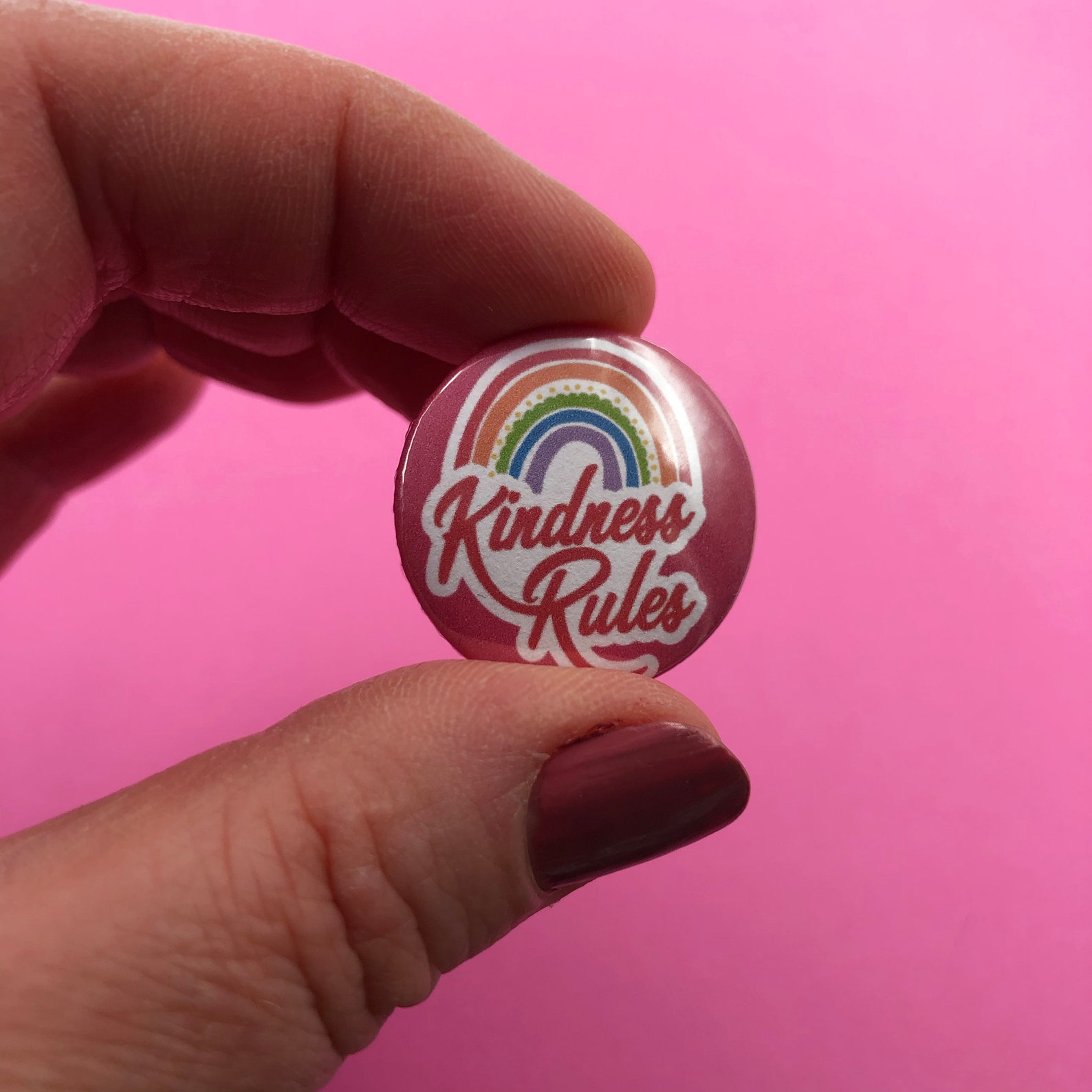 You Rock Positivity Mini Badge Set Kindness Rules Choose - Etsy