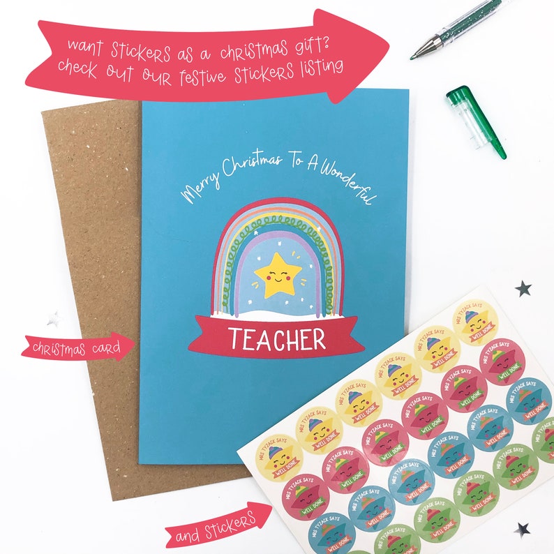 Personalised Teacher Reward Stickers With the Wording | Etsy UK