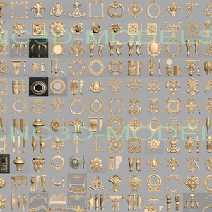 900 Pcs NEW 3D STL Model Large Big Collection for CNC Router Engraver ...