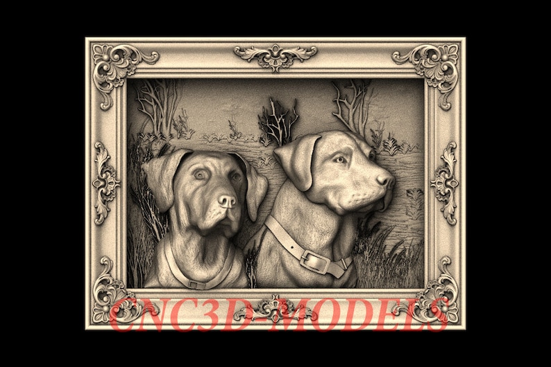 3D STL Model for CNC Router Engraver Carving Machine Relief Artcam ...