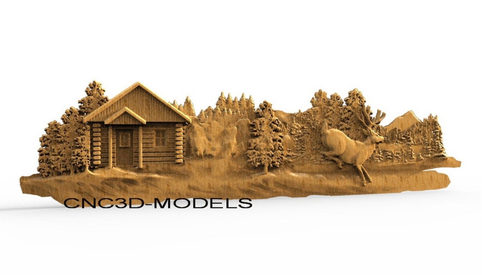 3d Stl Model For Cnc Router Engraver Carving Machine Relief Artcam