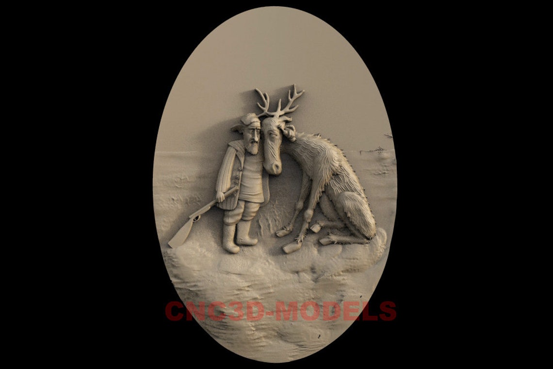 3D STL Model for Cnc Router Engraver Carving Machine Relief | Etsy