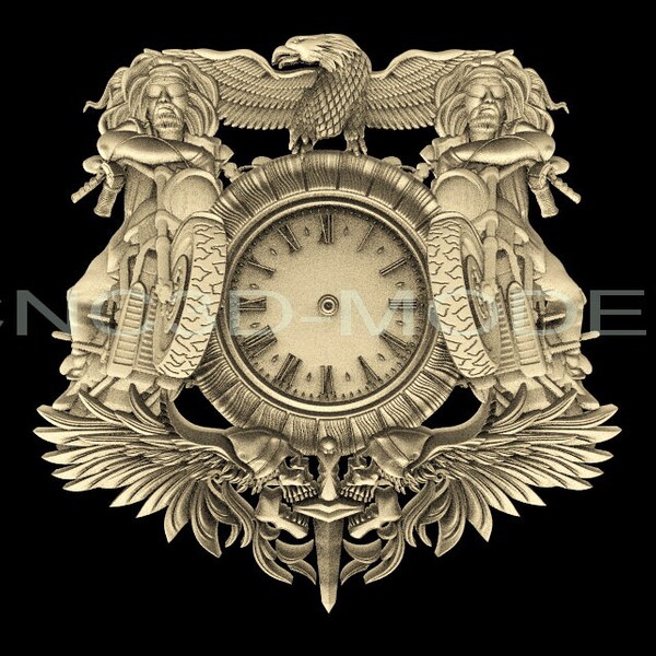 Free Cnc Files For A Clock Etsy