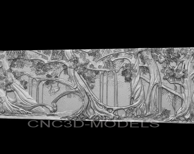 3D STL Model for CNC Router Engraver Carving Machine Relief - Etsy