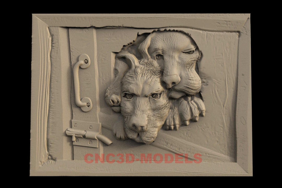 3D STL Model CNC Router Wood Engraver Carving Machine Relief Artcam ...