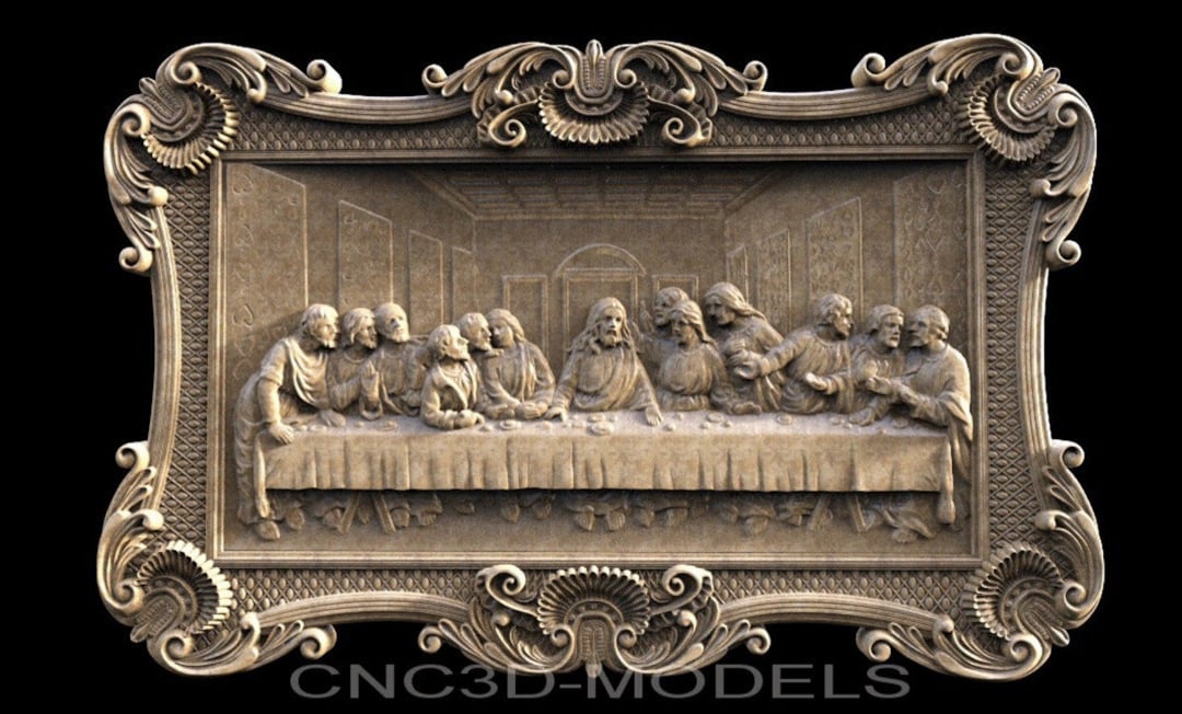 JESUS 3D STL Models for CNC Router Wood Engraver Carving Machine Relief ...