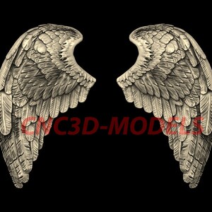 4 Pcs 3D STL Model for Cnc Files Router Engraver Carving Machine Relief ...