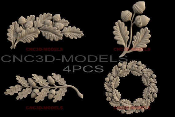 3D STL Model CNC Router Engraver Carving Machine Relief - Etsy