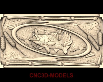 3D STL Model for CNC Router Engraver, Carving Machine Relief, CNC Files ...