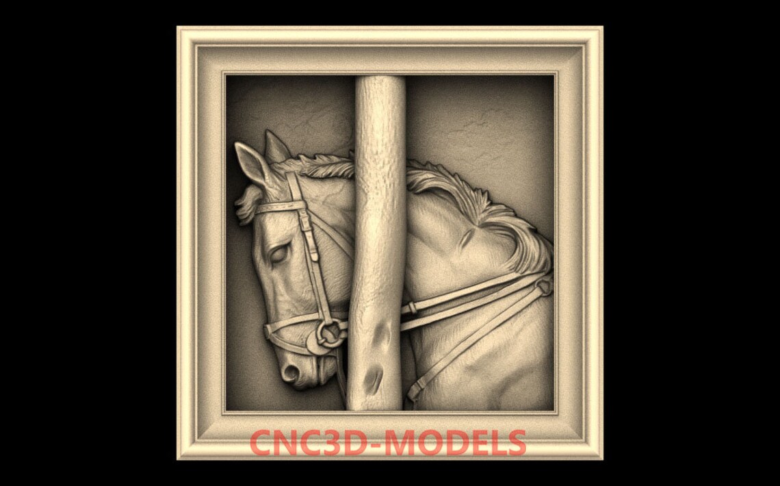 3D STL Model for CNC Router Engraver Carving Machine Relief - Etsy