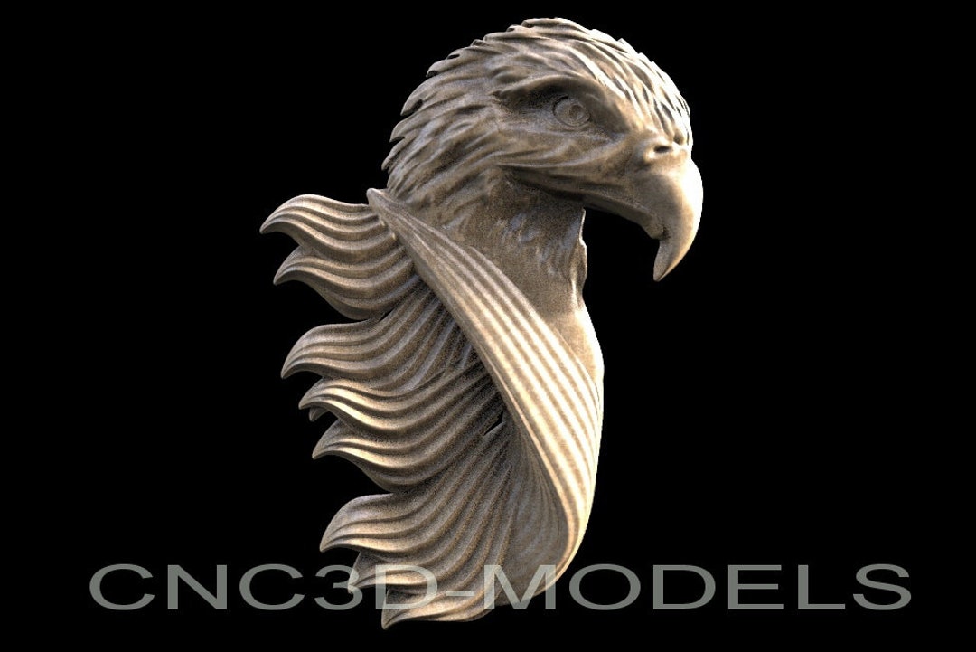 3D STL Model for CNC Router Wood Engraver Carving Machine Relief Artcam ...