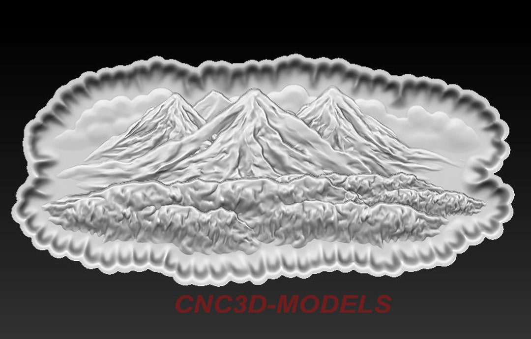 3D STL Model for CNC Router Engraver Carving Machine Relief Artcam ...