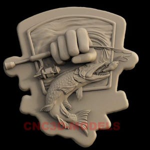 3D STL Model for CNC Router Engraver Carving Machine Relief Artcam ...