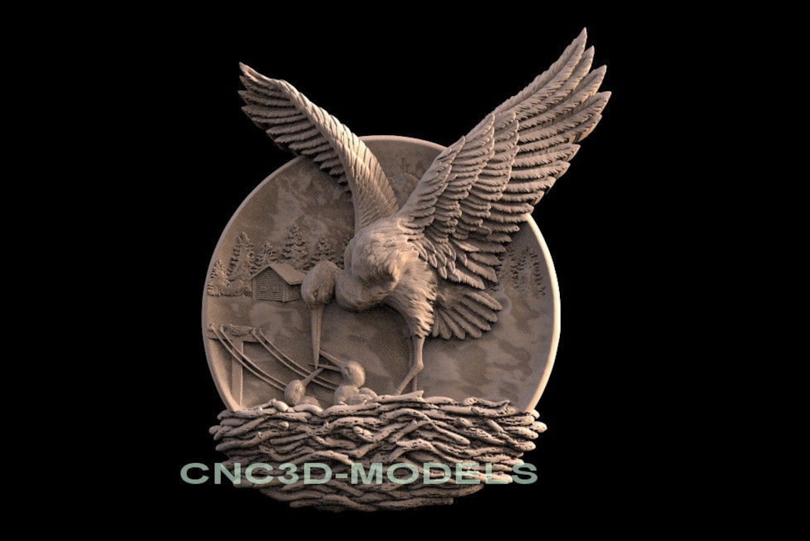 3D STL Model for CNC Router Engraver Carving Machine Relief - Etsy