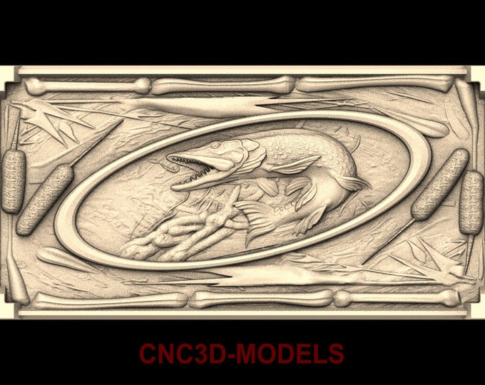 Two Fishes. 3D Model Stl for CNC Machines and 3D Printers. - Etsy Canada