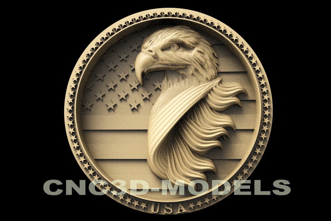 3D STL Model for CNC Router Engraver Carving Machine Relief Artcam ...