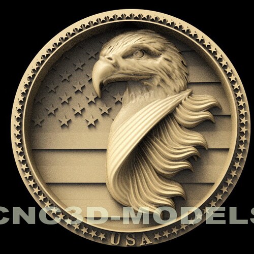 3D STL Model for CNC Router Engraver Carving Machine Relief - Etsy