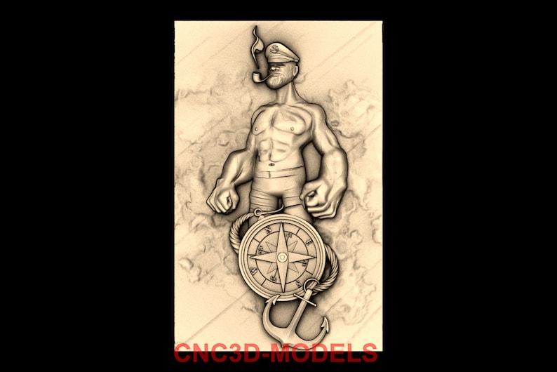 3D STL Model for CNC Router Engraver Carving Machine Relief | Etsy