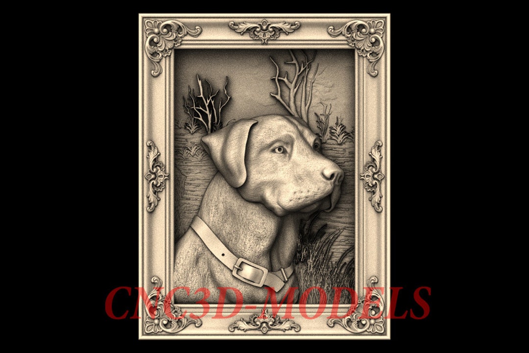 3D STL Model for CNC Router Engraver Carving Machine Relief Artcam ...