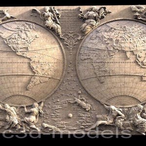 3D STL Model for CNC Router Engraver Carving Machine Relief Artcam ...