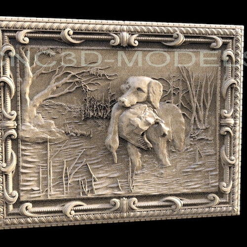 3D STL Model for CNC Router Engraver Carving Machine Relief - Etsy