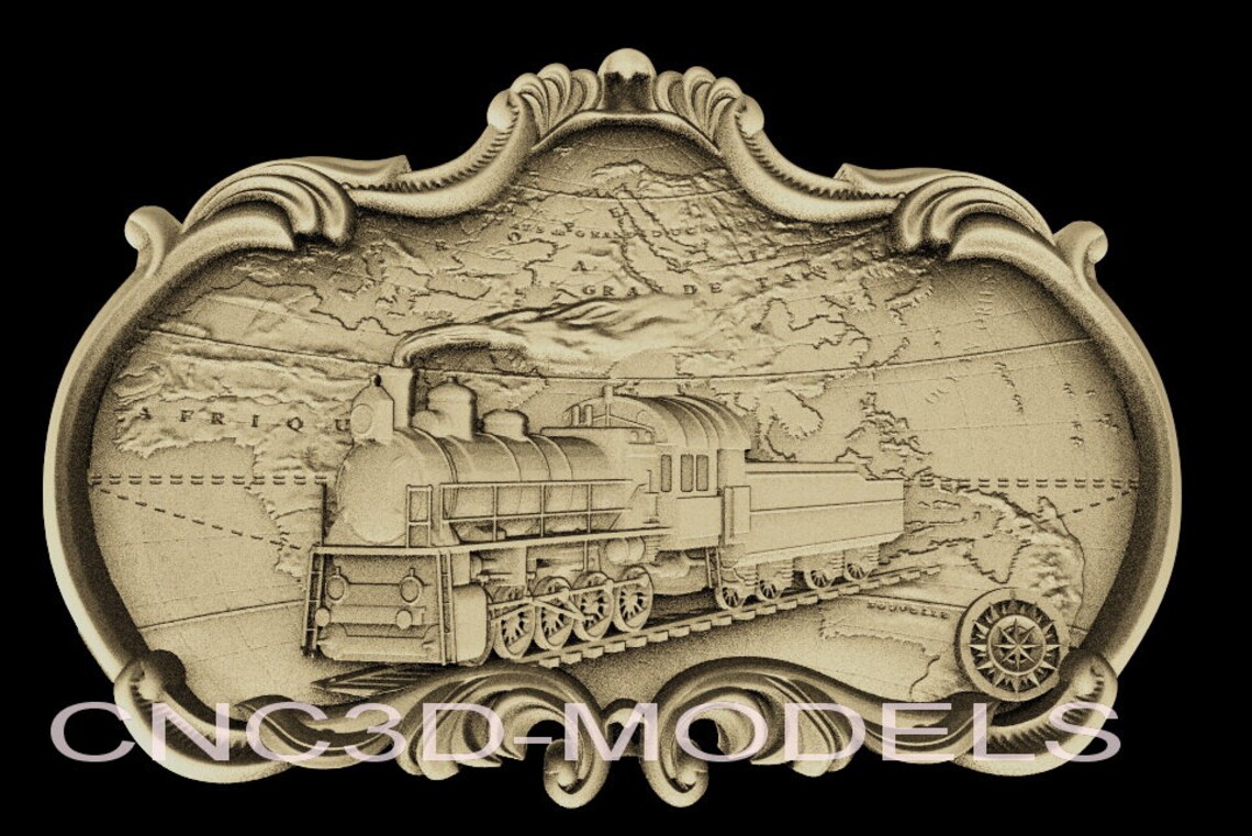 3D STL Model for CNC Router Engraver Carving Machine Relief | Etsy