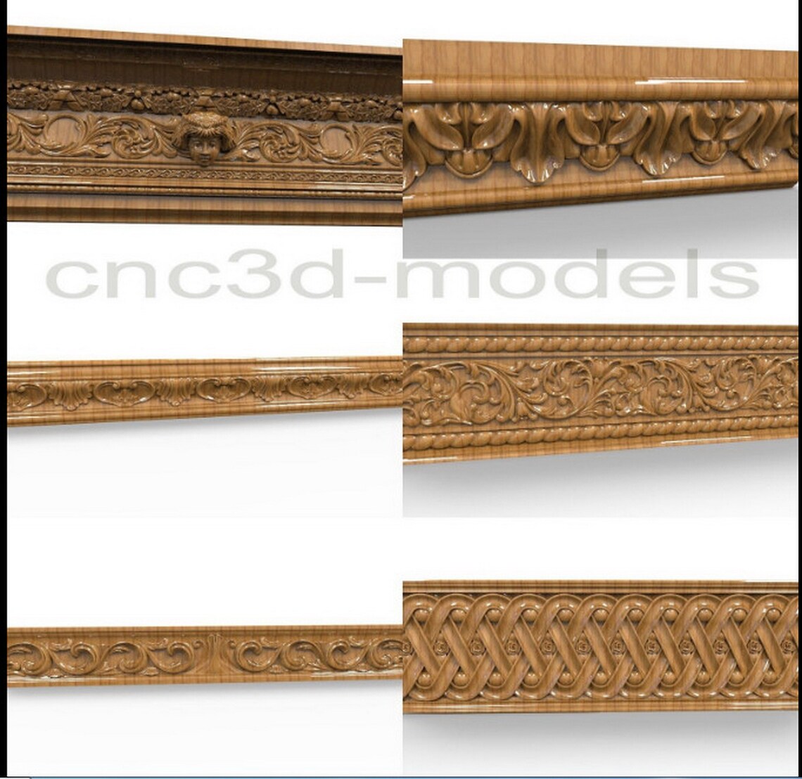 65 Pcs 3D STL Model for CNC Router Engraver Carving Machine | Etsy