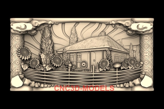 3D STL Model CNC Router Engraver Carving Machine Relief - Etsy