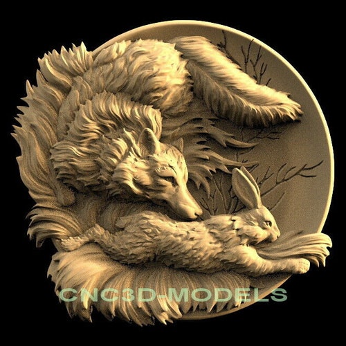 3D STL Model for CNC Router Engraver Carving Machine Relief - Etsy