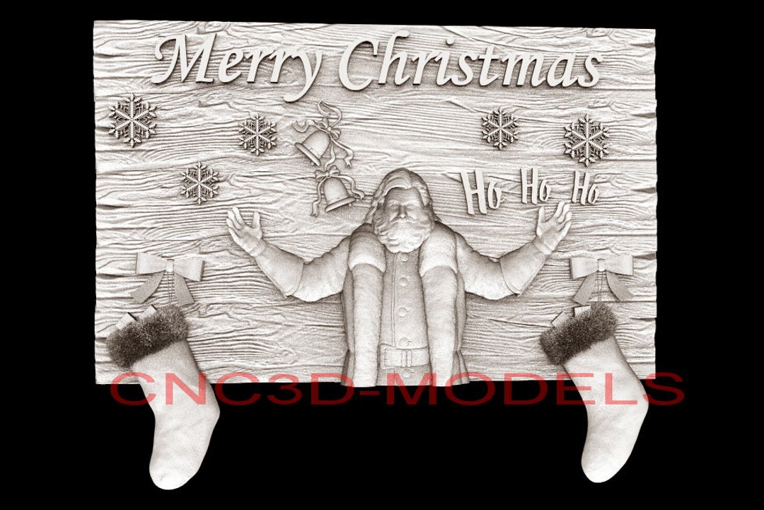 3D STL Model for CNC Router Engraver Carving Machine Relief Artcam ...