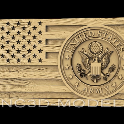 3D STL Model for CNC Router Engraver Carving Machine Relief - Etsy