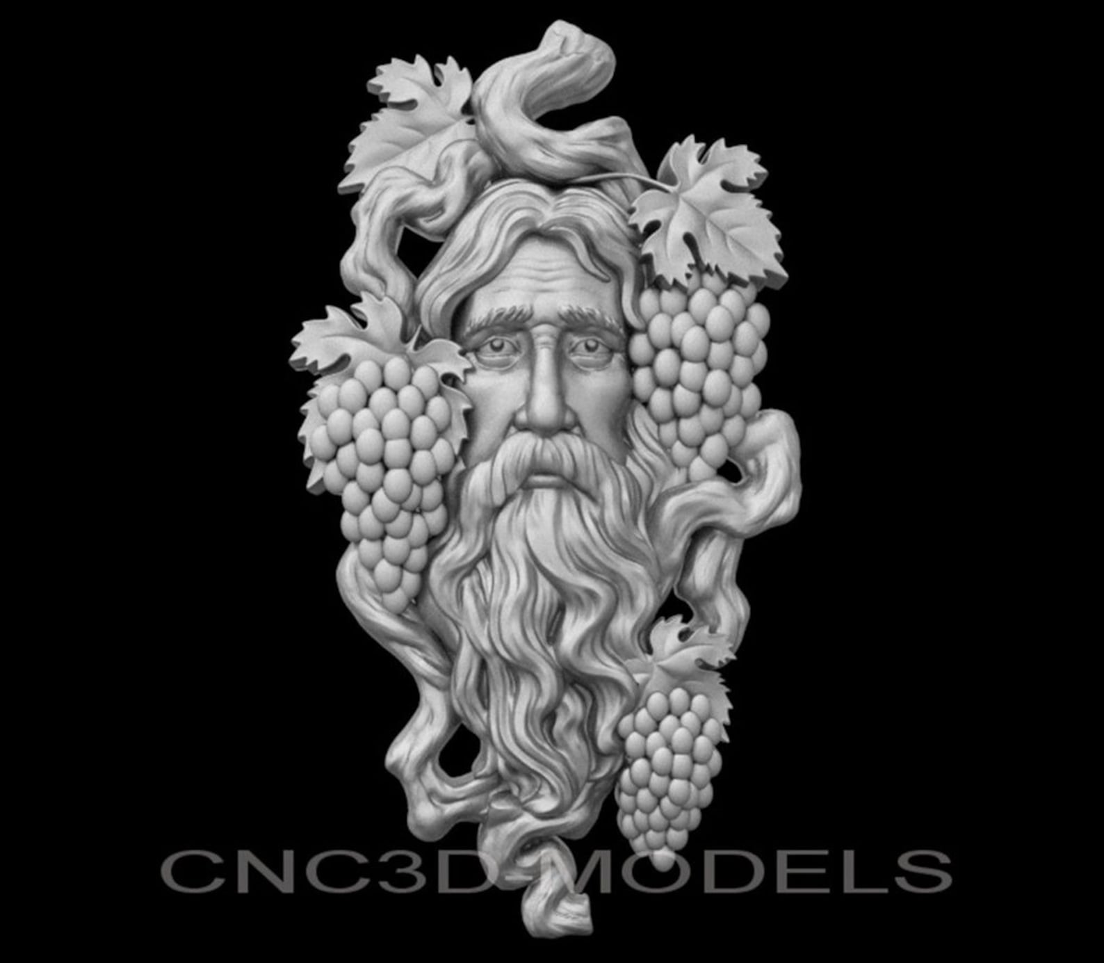 3d Stl Model For Cnc Router Engraver Carving Machine Relief Etsy