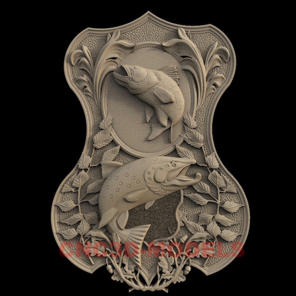 Fishing Cnc Stl Files for Wood - Etsy Hong Kong