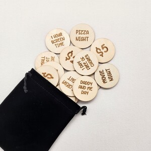 Personalized 20 Kids Reward Tokens Easter Egg Tokens Easter Egg Filler ...