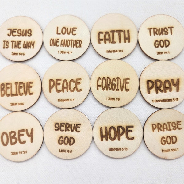 Christian Pocket Token - Etsy