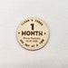 Personalized 24 Hours 1 Month Sobriety Coin Set Custom Sobriety Token ...