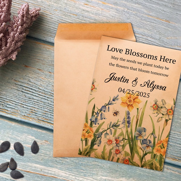 Wedding Favor Seeds - Etsy