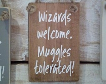 Welcome Muggles - Etsy