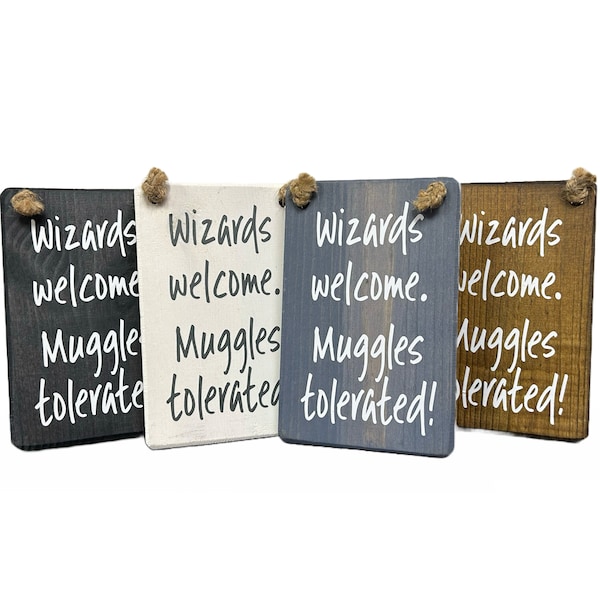 Welcome Muggles - Etsy