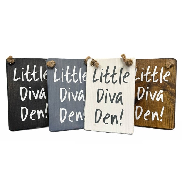 Diva Den Sign - Etsy