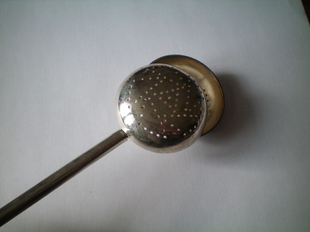 Old Tea Pass Infuser in Silver Metal, Vintage Tea Pass - Etsy