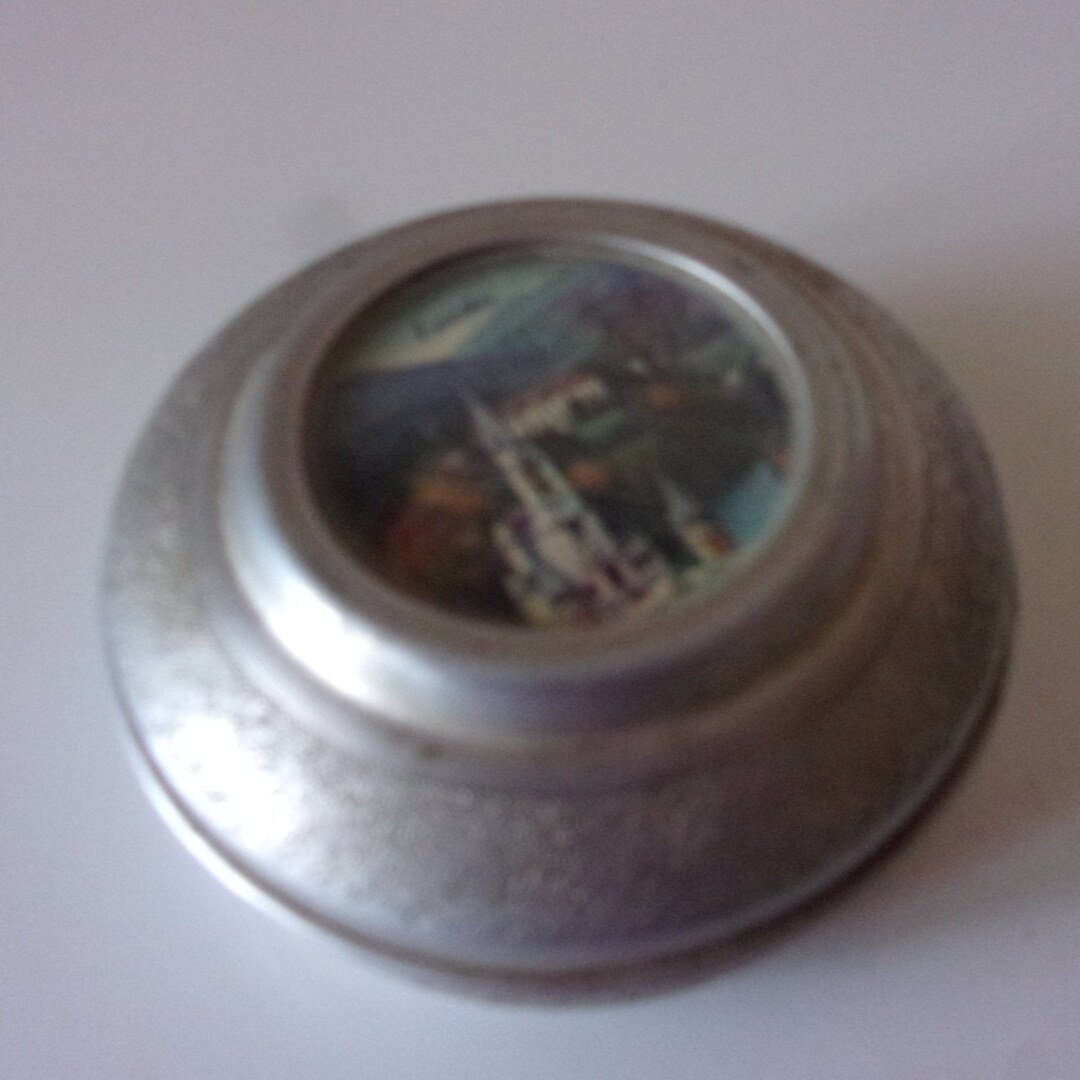 Small Heavy Souvenir Aluminum Box, Vintage Collection Box - Etsy