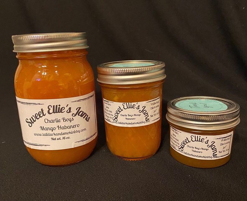 Charlie Boys Mango Habanero Jam by Sweet Ellie's Jams - Etsy