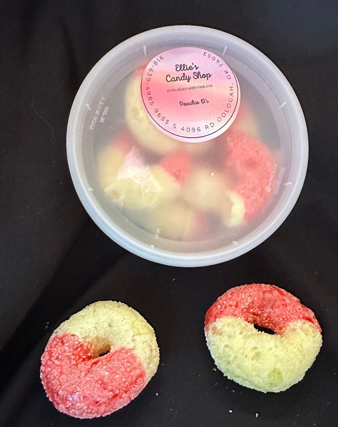 Freeze Dried Peachy O's AKA Gummy Peach Rings - Etsy