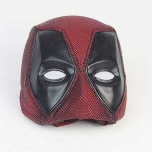 Deadpool Halfshell Costume Cosplay Mask With Screen Printed Fabric and ...