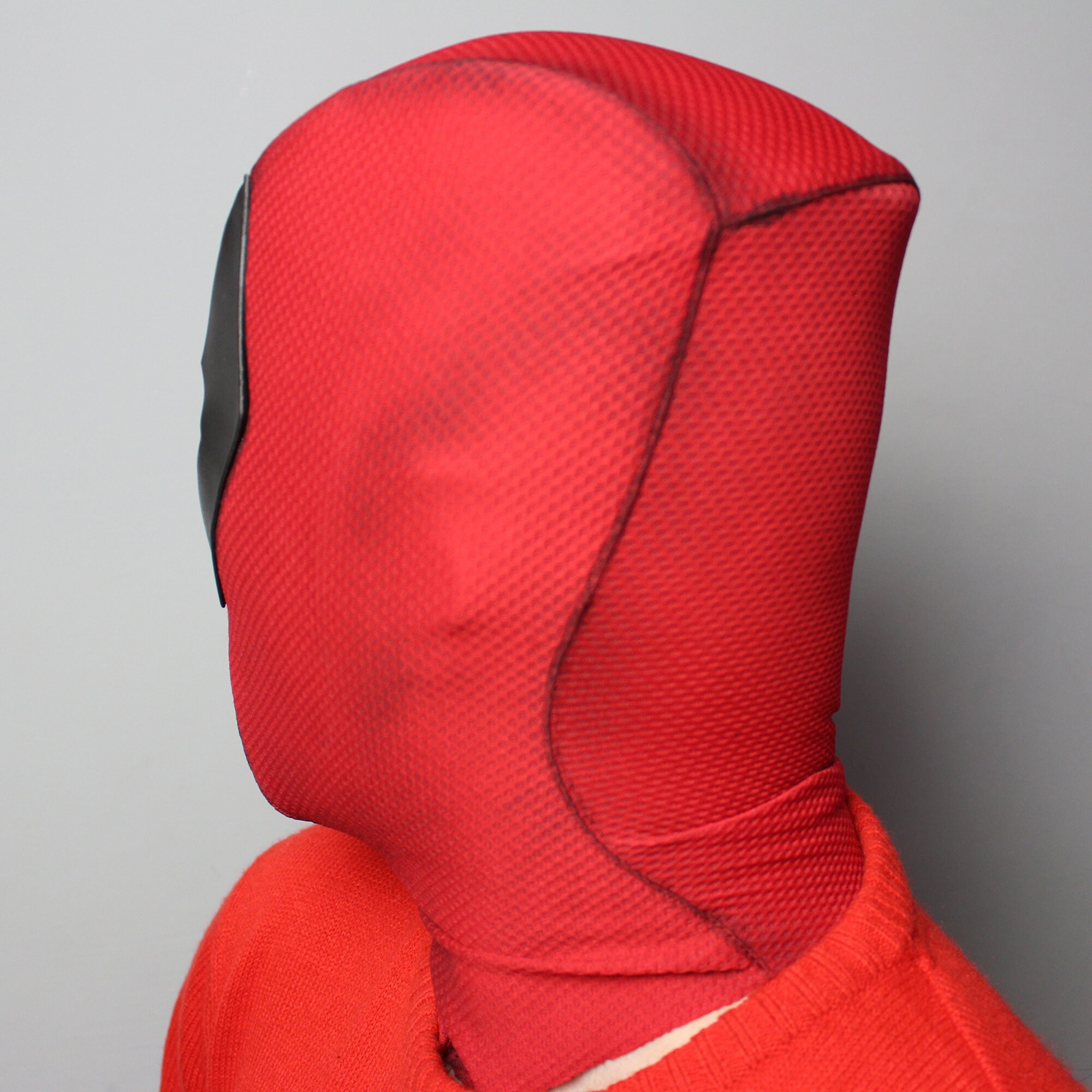 Deadpool Costume Cosplay Mask Halfshell Magnetic Eyes | Etsy UK
