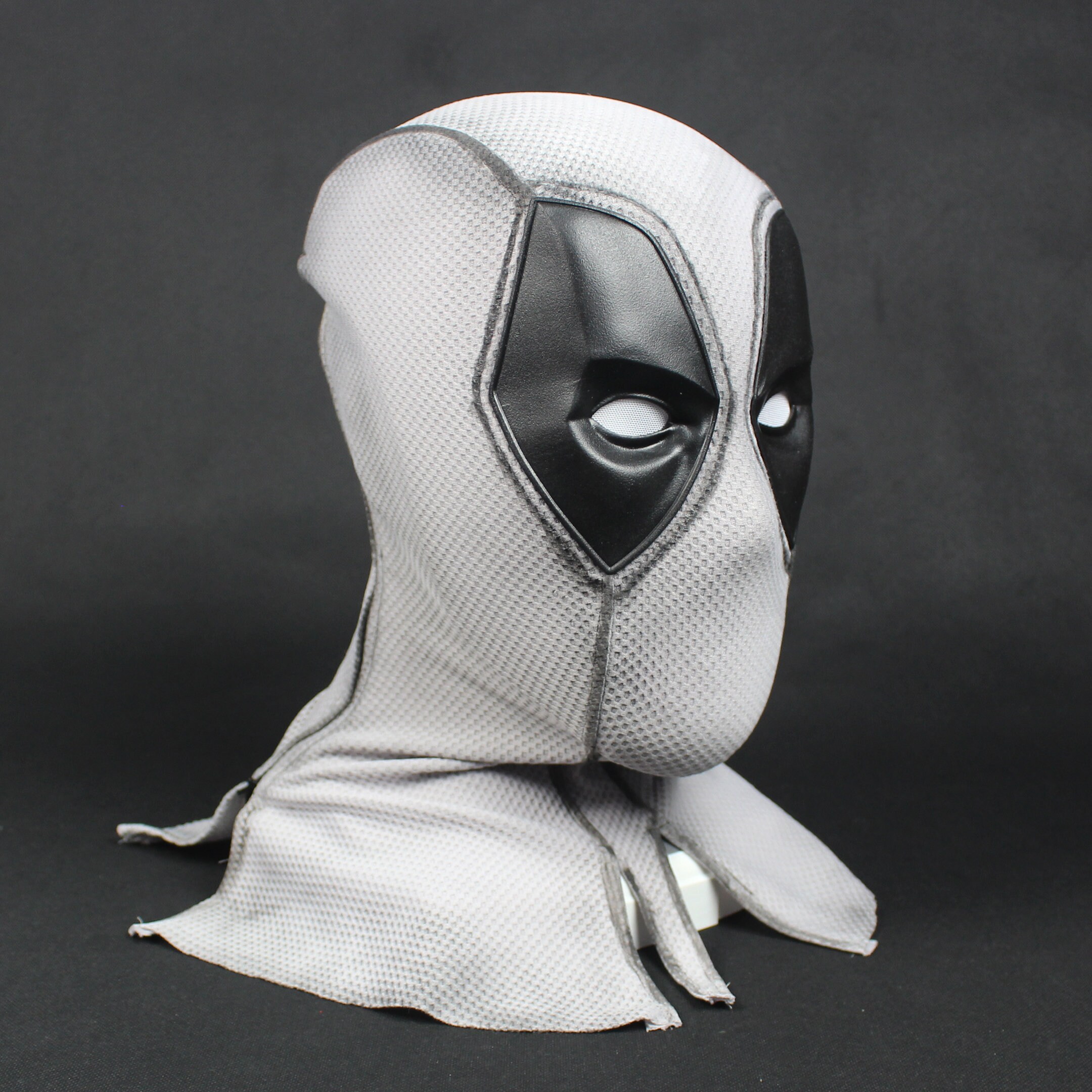 X-force Grey Deadpool Costume Cosplay Mask With Magnetic Eyes | Etsy